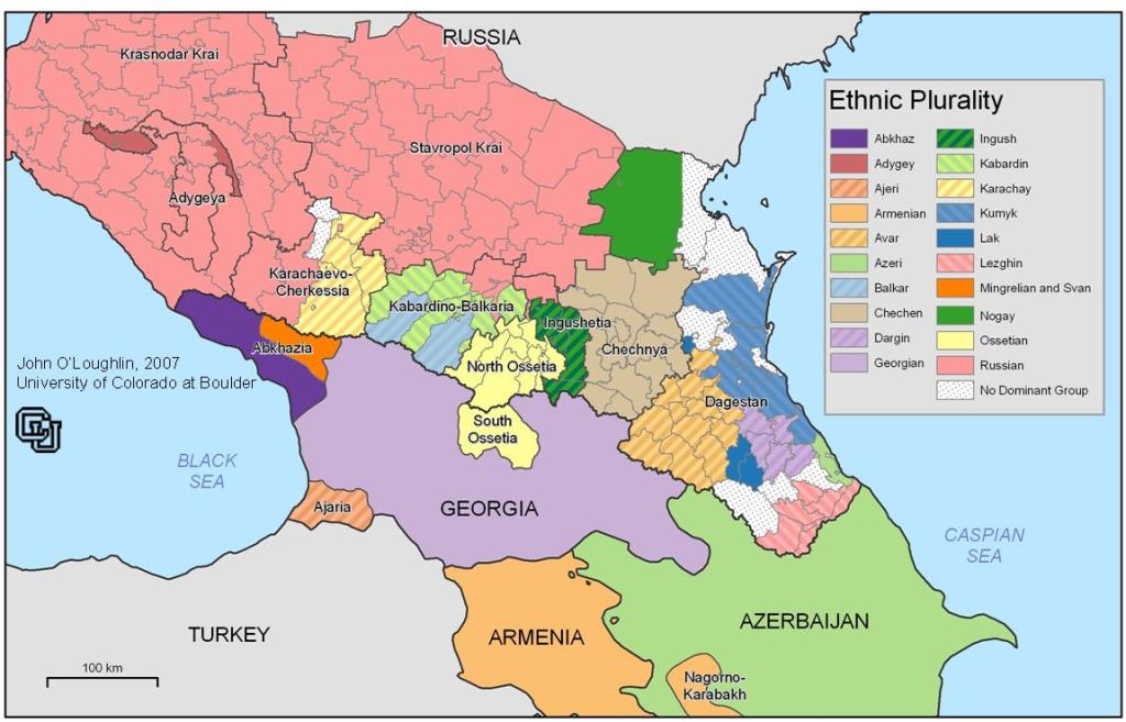 South Caucasus maps | Eurasian Geopolitics