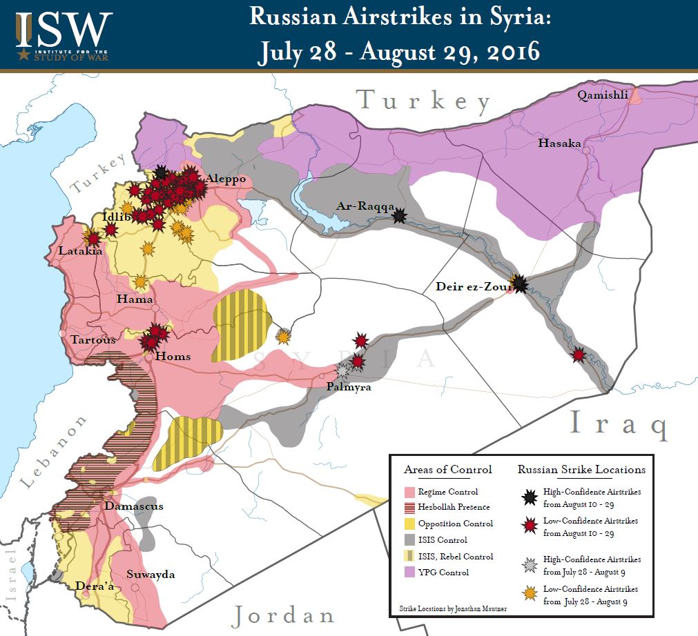 ISW RF airstrikes | Eurasian Geopolitics